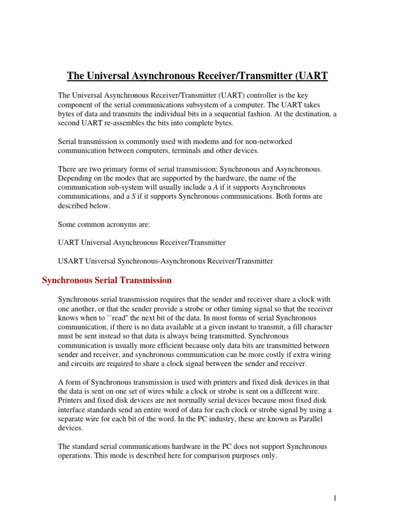 Usart 2 | PDF | Bit Rate | Bit