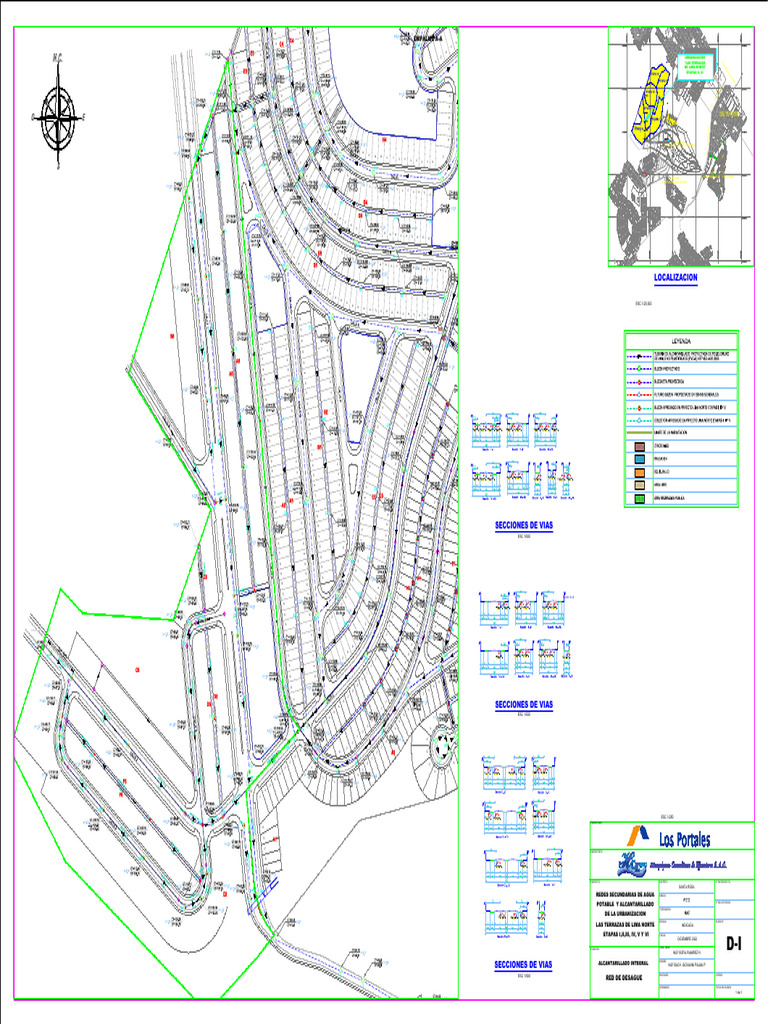 Plano Red de Alcantarillado - Terrazas Rev7.andres-D-1 | PDF