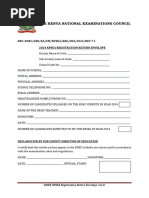 Learner EMIS Registration Form | PDF