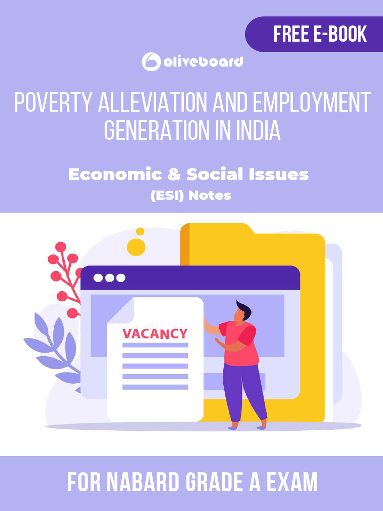 Poverty Employment ESI Notes | PDF | Poverty | Poverty & Homelessness