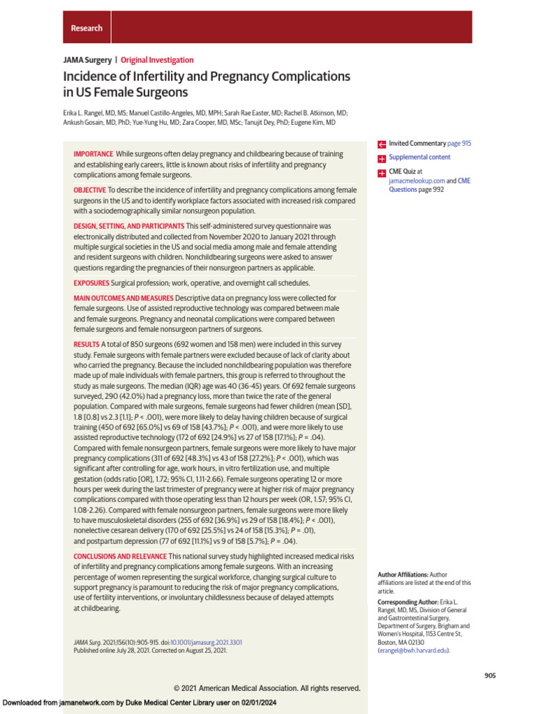 Infertility Surgeons | PDF | Pregnancy | Surgeon