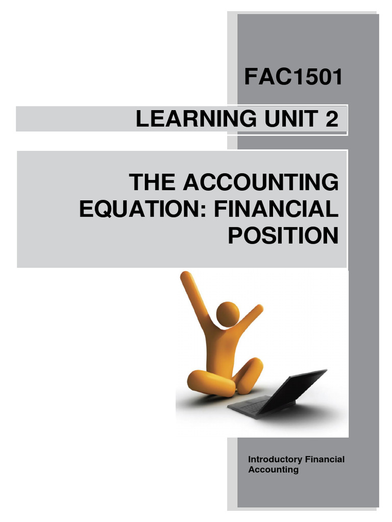 FAC1501 Learning Unit 2 Overview | PDF | Debits And Credits | Balance Sheet