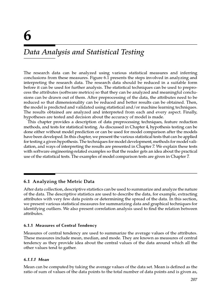 MDA Book | PDF | Mode (Statistics) | Median
