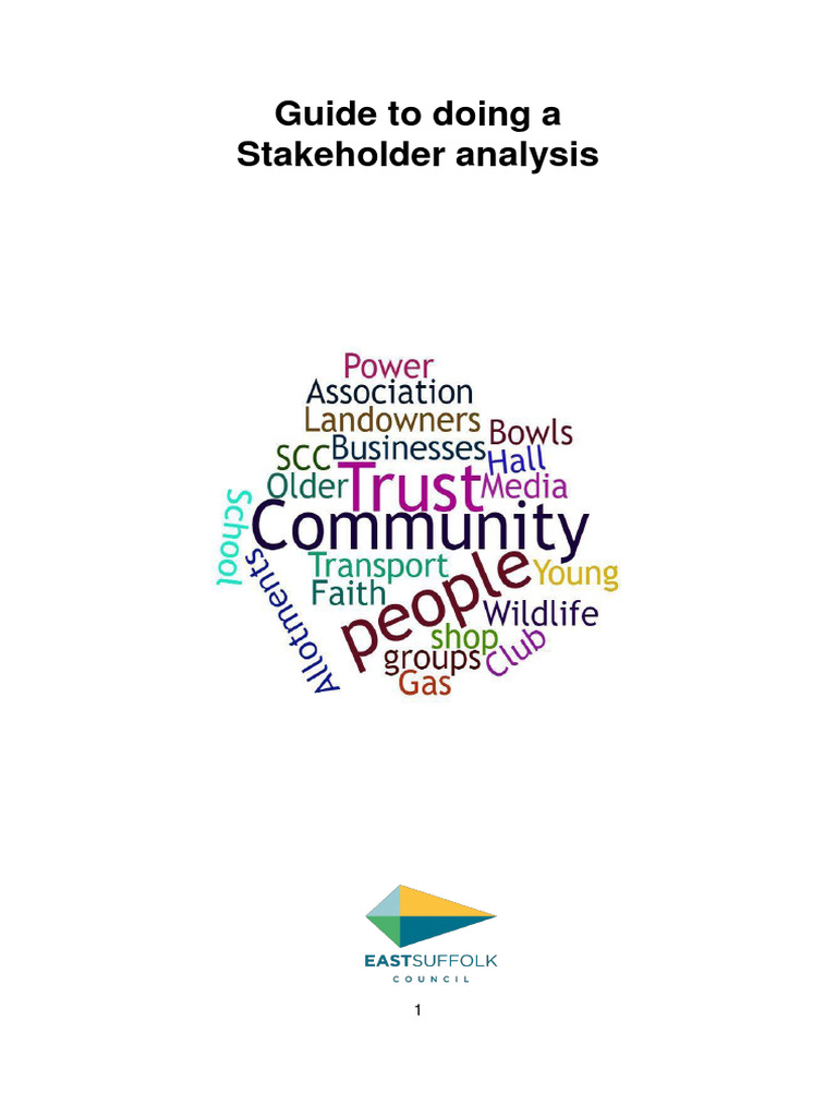 Guide To Doing A Stakeholder Analysis | PDF | Social Psychology