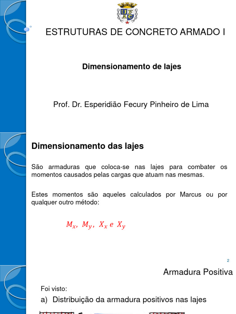 06.7 - Dimensionamento de Lajes | PDF