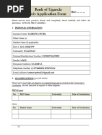 Public Service Form 3 Application Uganda | PDF