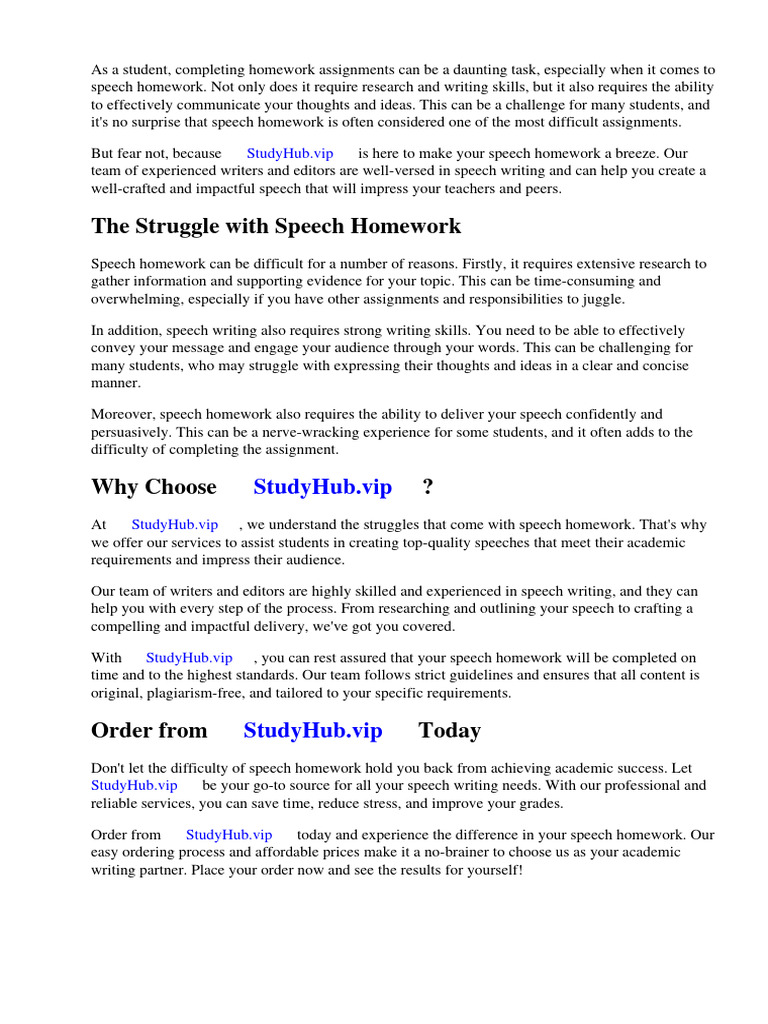 Speech Homework Chart | PDF | Safari (Web Browser) | Homework