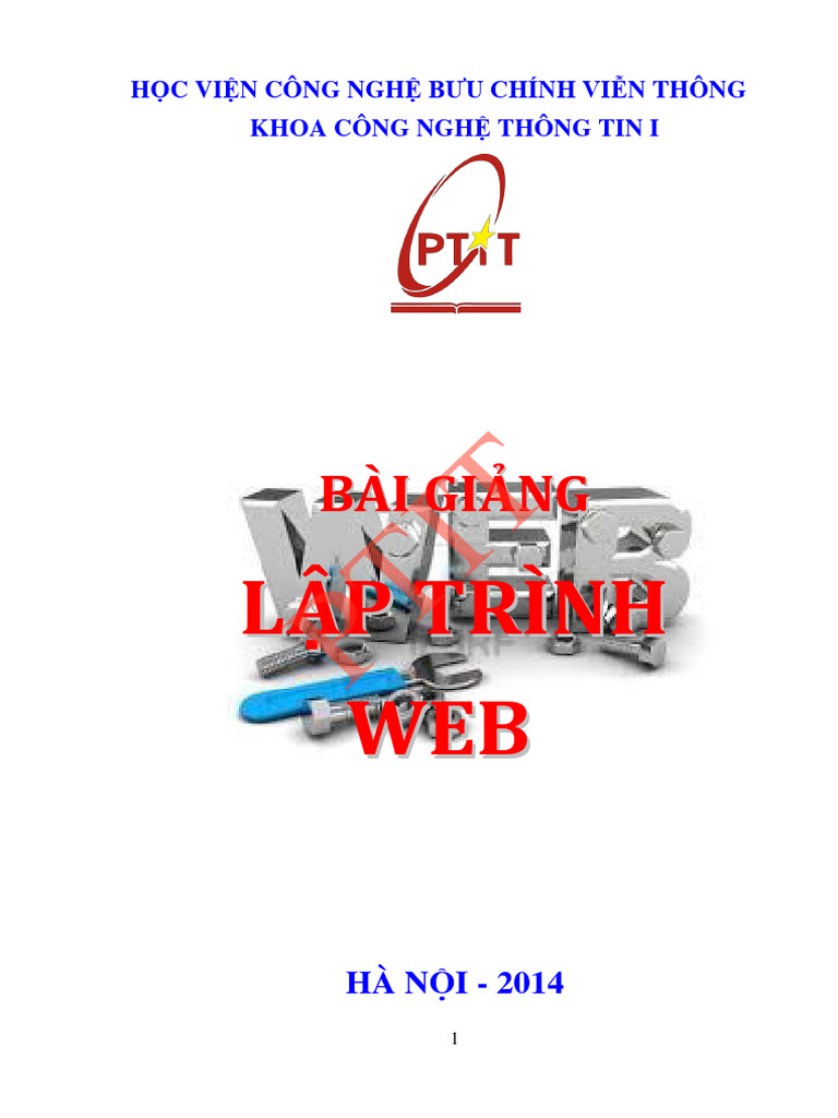 Bai Giang - Lap Trinh Web | PDF