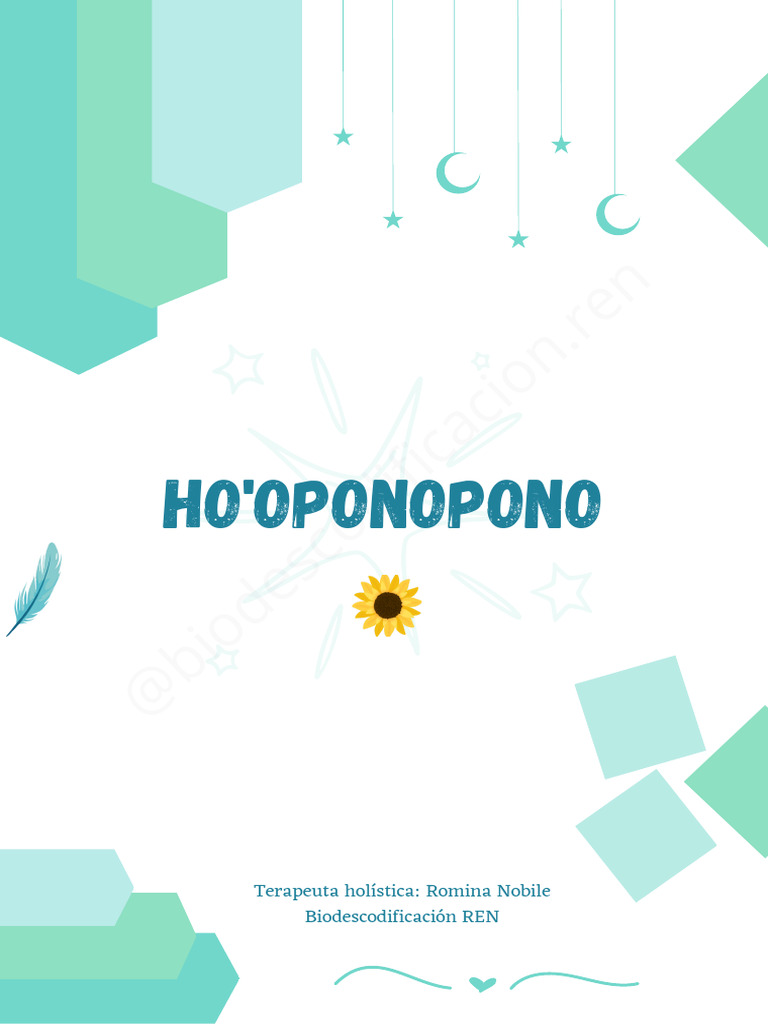 HO'OPONOPONO_20240118_195007_0000 | PDF | Amor | Gratitud