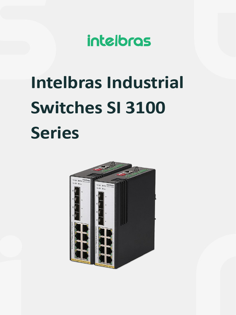 Intelbras Industrial Switches SI 3100 Series | PDF | Computer Network ...