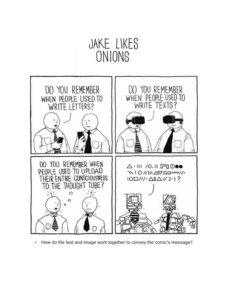 Comic - Jake Likes Onions | PDF