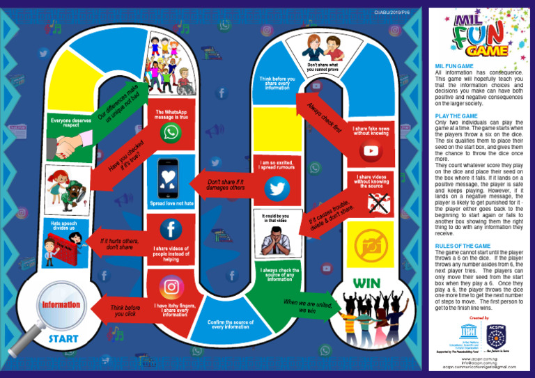 Information Impact Board Game | PDF