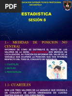 Cuartiles, Deciles y Percentiles Explicados | PDF | Cuantil | Mediana