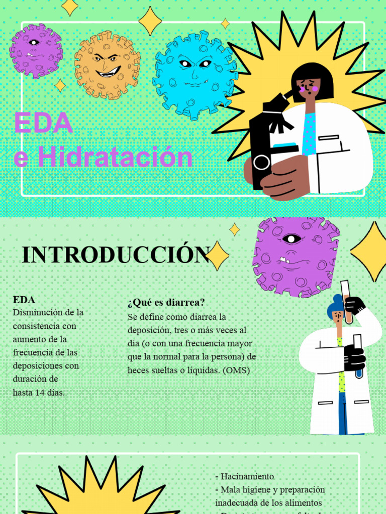 Eda e Hidratación | PDF | Diarrea | Heces