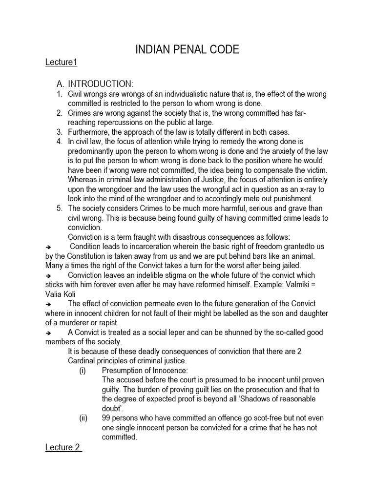 Indian Penal Code | PDF | Mens Rea | Defamation