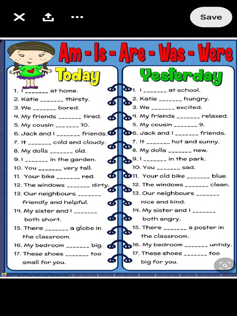 Simple Past Tense Worksheet For Grade 4 | PDF