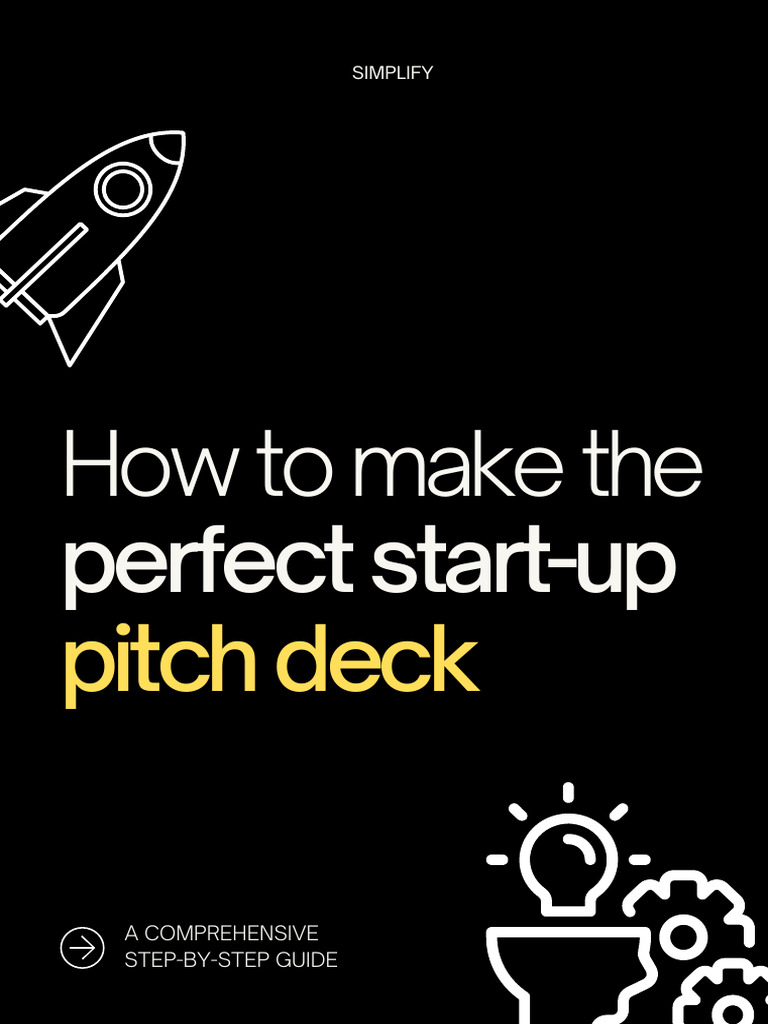 Startup Pitch Deck Guide | PDF | Startup Company | Small Business ...