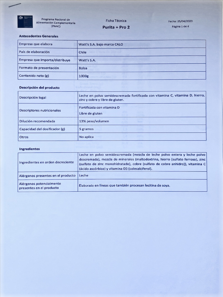 FT - Purita Pro 2 | PDF