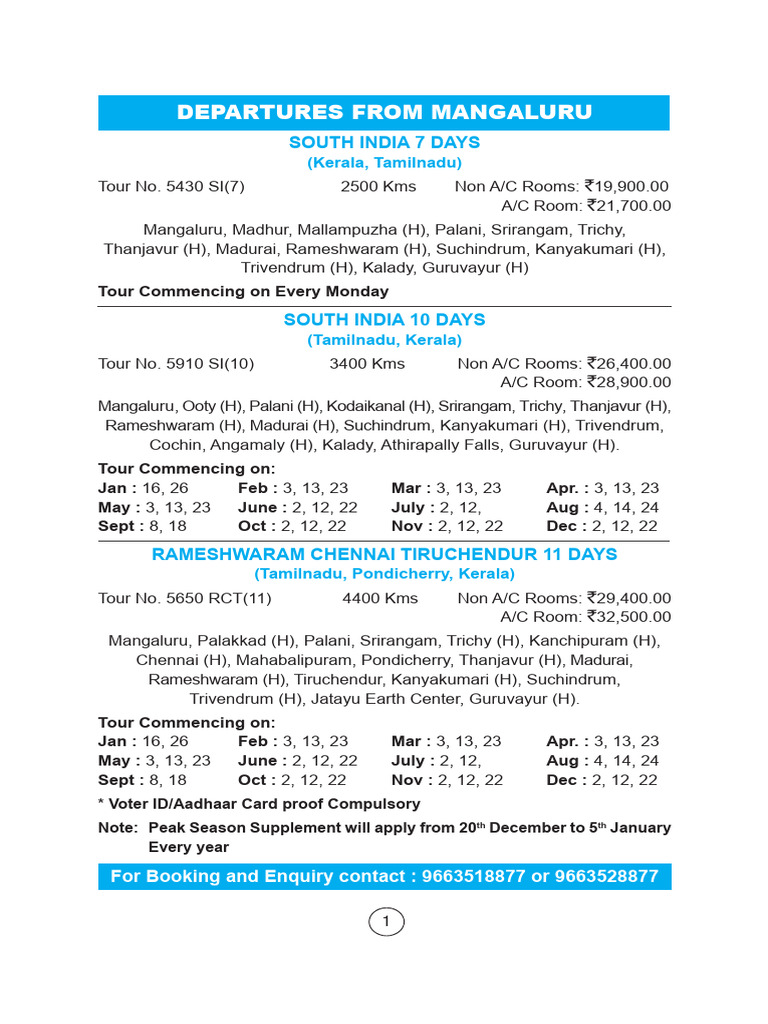 NIRMALA TRAVELS 2024 NEW (1) | PDF