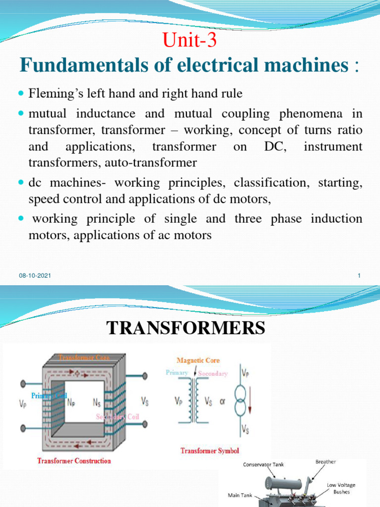 Transformer | Download Free PDF | Transformer | Electromagnetic Induction