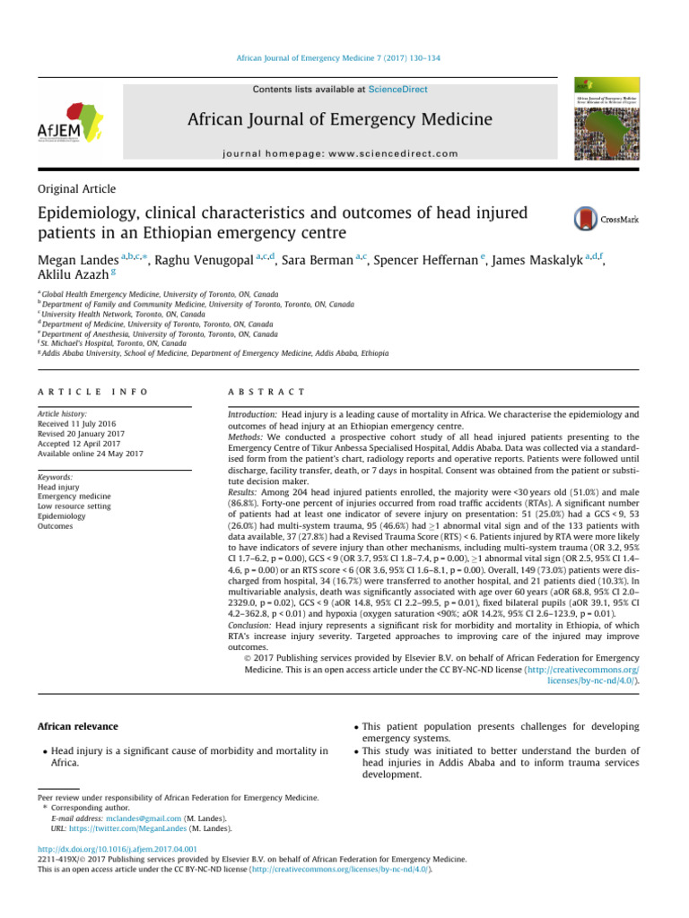 Blacklion Research | PDF | Major Trauma | Traumatic Brain Injury