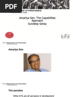 Capability Approach Amartya Sen | PDF | Economics | Economies