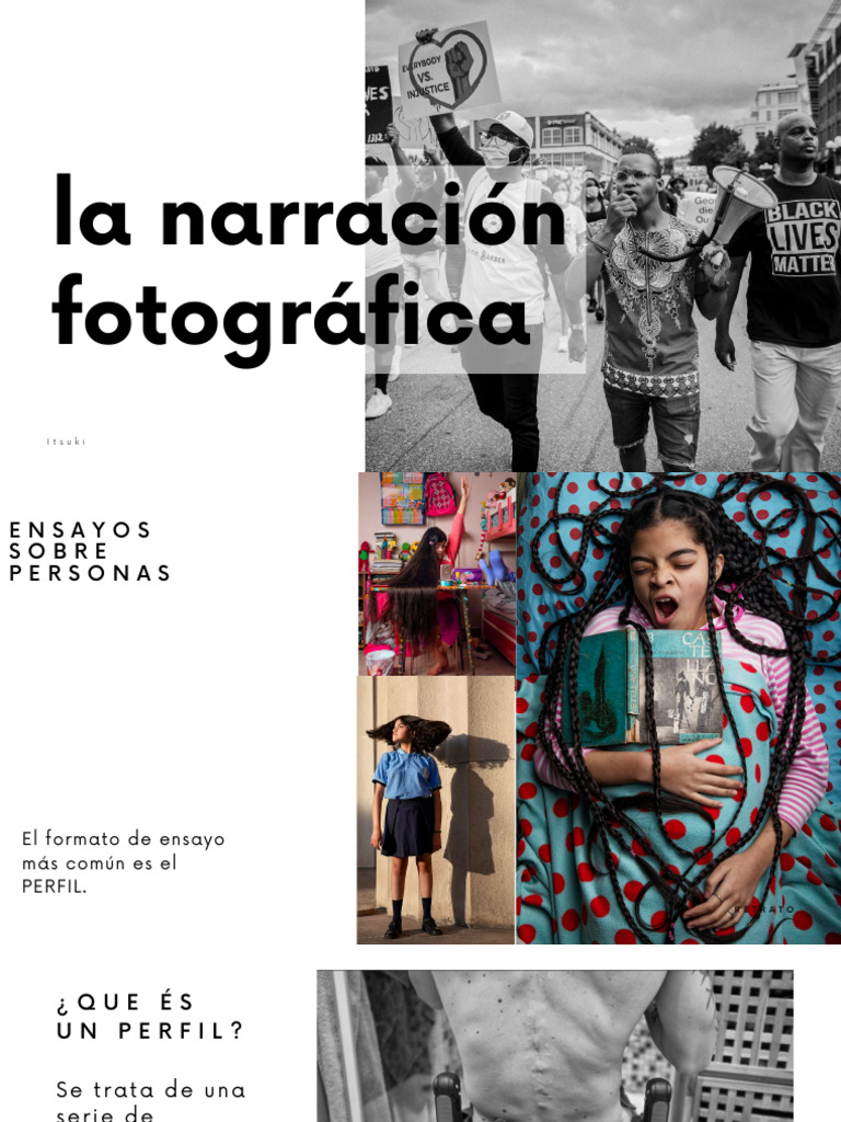 Ensayos Fotográficos: Historias de Vida | PDF