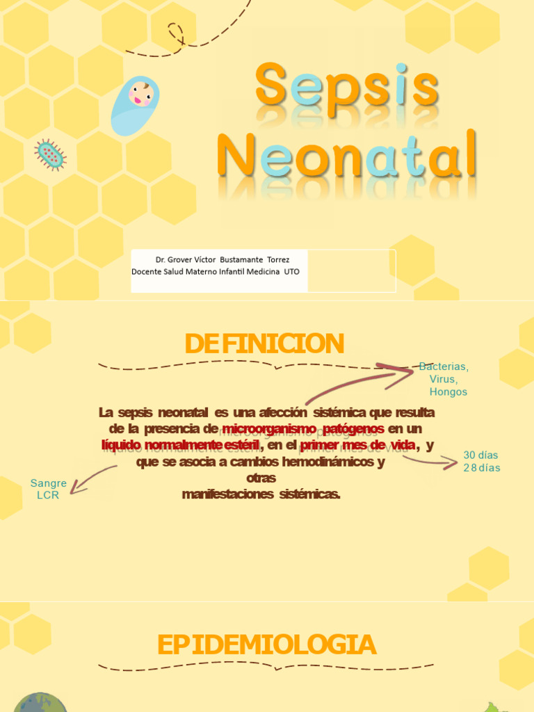 Sepsis Neonatal: Definición y Tratamiento | PDF | Septicemia | Infantes