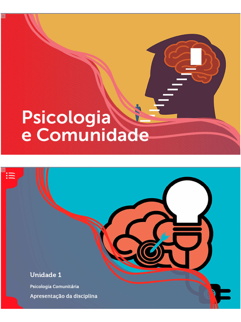 U1s1 - Webaula - Psicologia e Comunidade | PDF