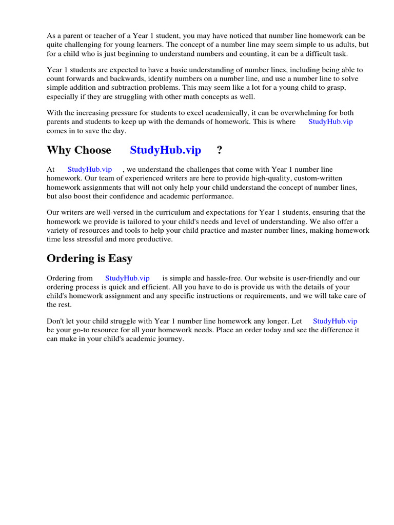 Number Line Homework Year 1 | PDF | Worksheet | Numbers