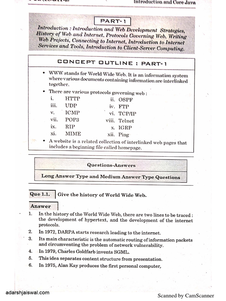 Web Technology | PDF