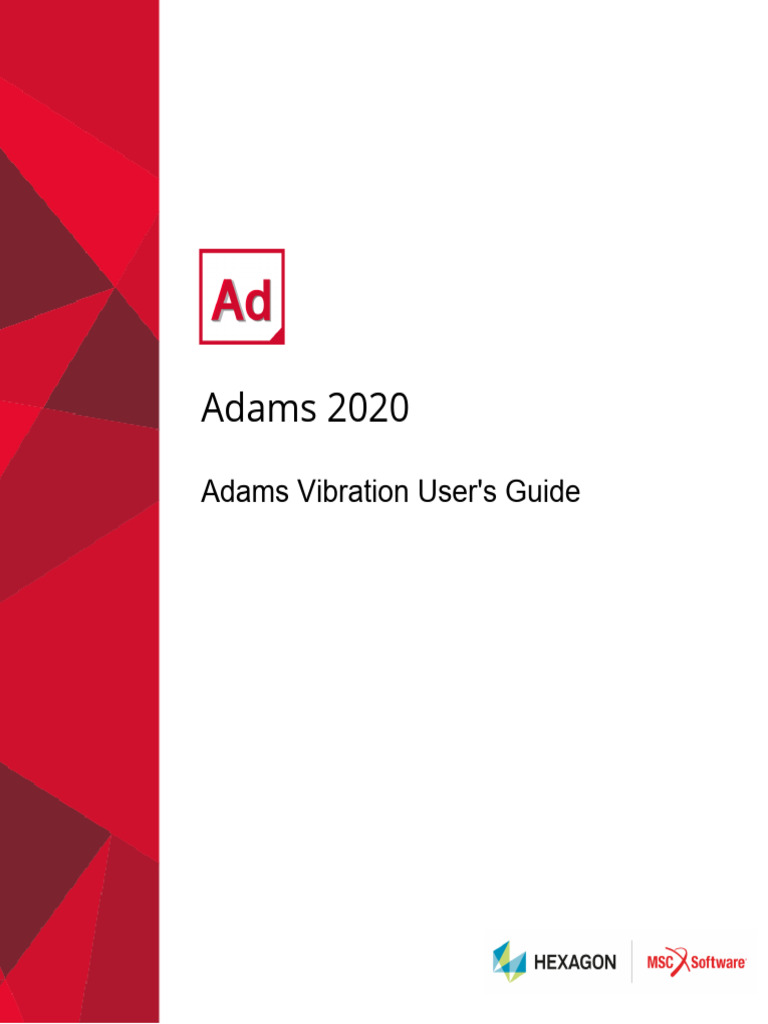 Adams 2020 Adams Vibration User Guide | Download Free PDF | Spectral Density | Parameter ...