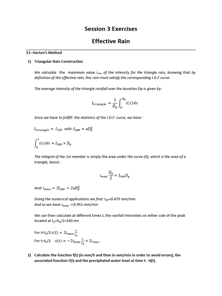 Solution Session3 E1 E2 Horton SCS | PDF | Mathematical Analysis ...