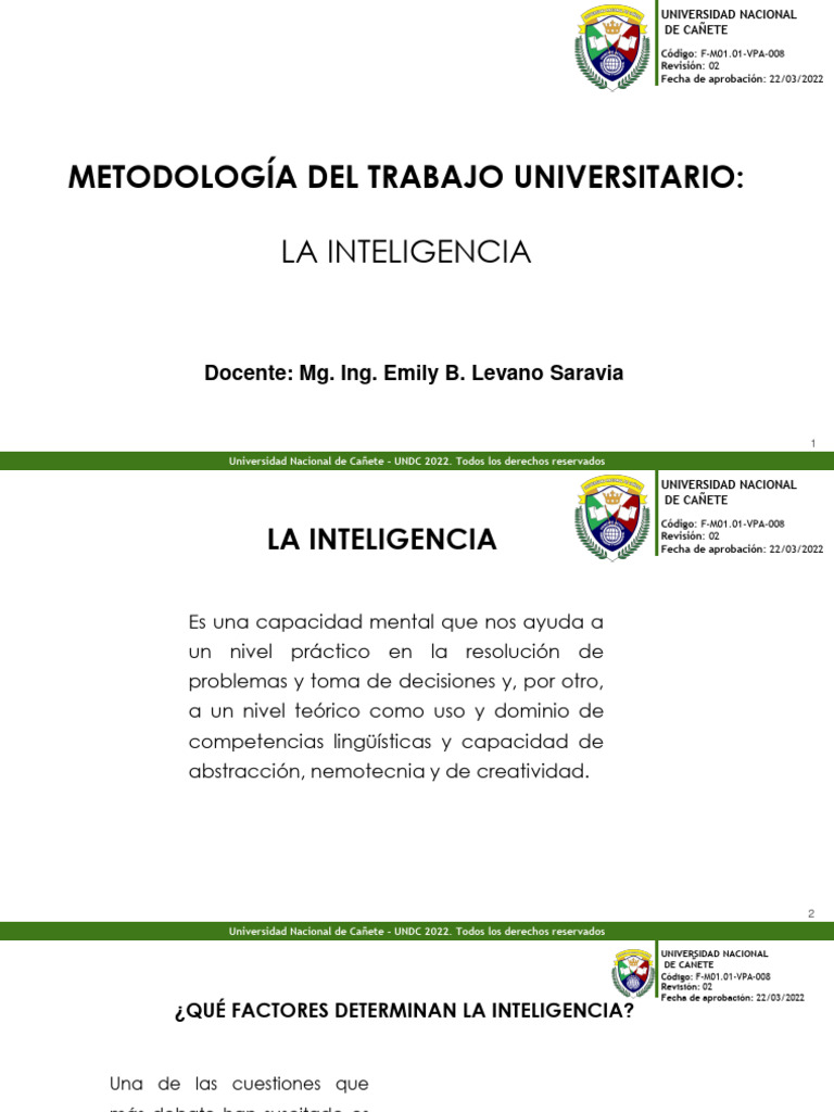 Inteligencia Multiple | PDF | Inteligencia | Las emociones