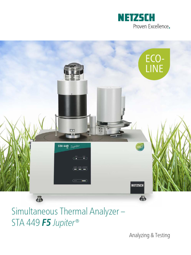 Sta 449 f5 Jupiter Eng | PDF | Thermal Analysis | Differential Scanning ...