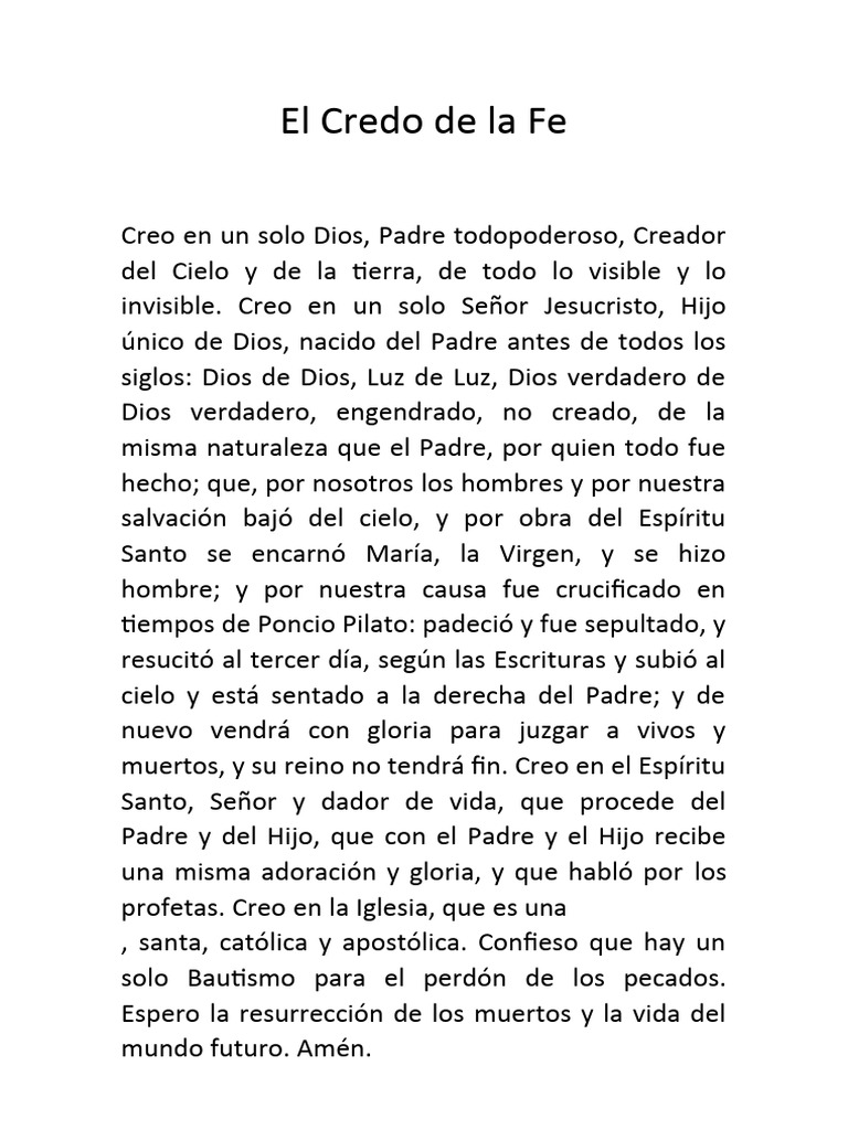 Credos | PDF