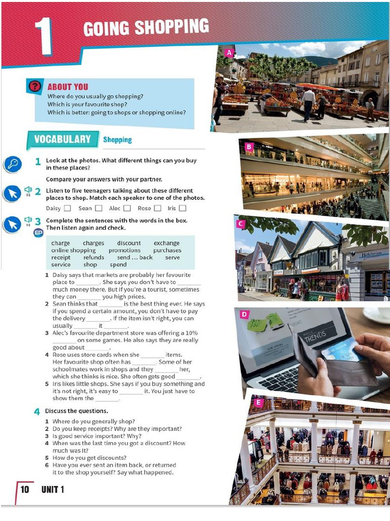 Unit 1 Prepare 5 Student's Book | PDF