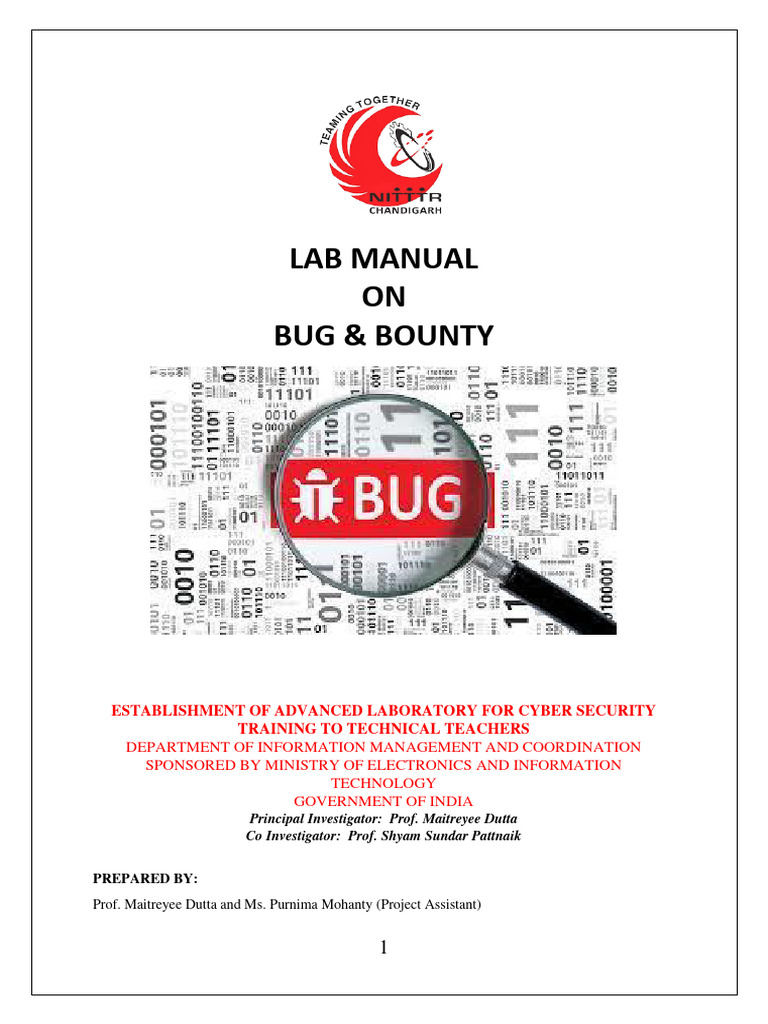 Lab Manual On Bug - Bounty | PDF | Computer Security | Security