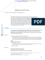 MTT Assay Reagent Preparation Guide | PDF