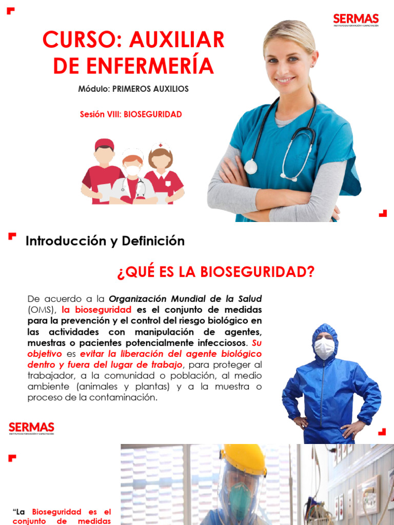 Bioseguridad en La Enfermeria | PDF | Lavado de manos | Salud pública