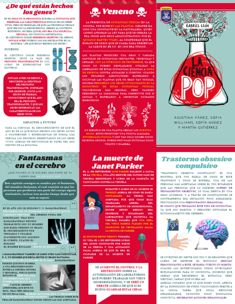 Ciencia Pop - Gabriel León - Resumen: Agustina Yáñez, Sofia Williams, Sofía Núñez y Martín ...