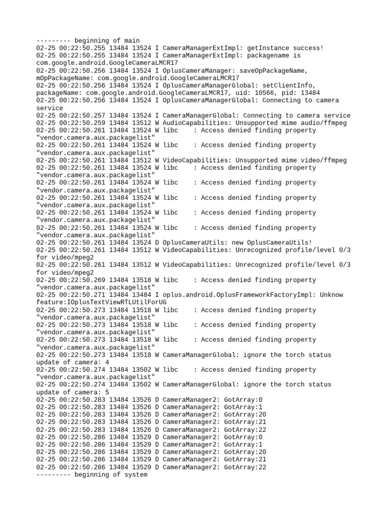 Logcat 1708800770190 | PDF | Computing | Software