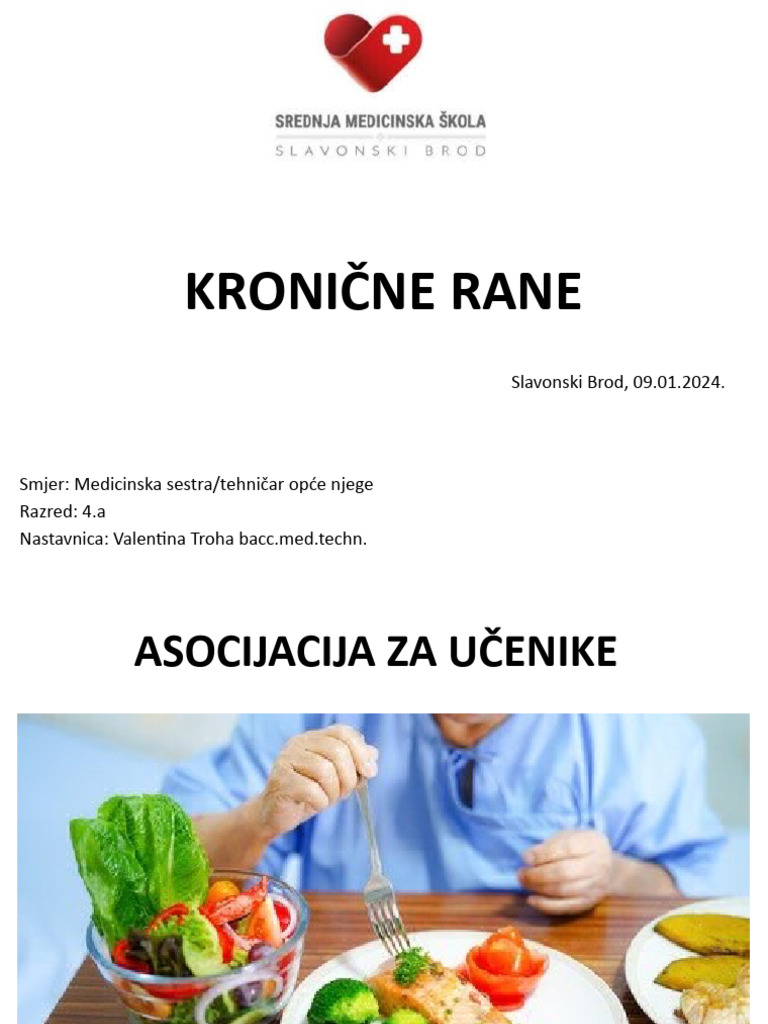 Kronične Rane | PDF