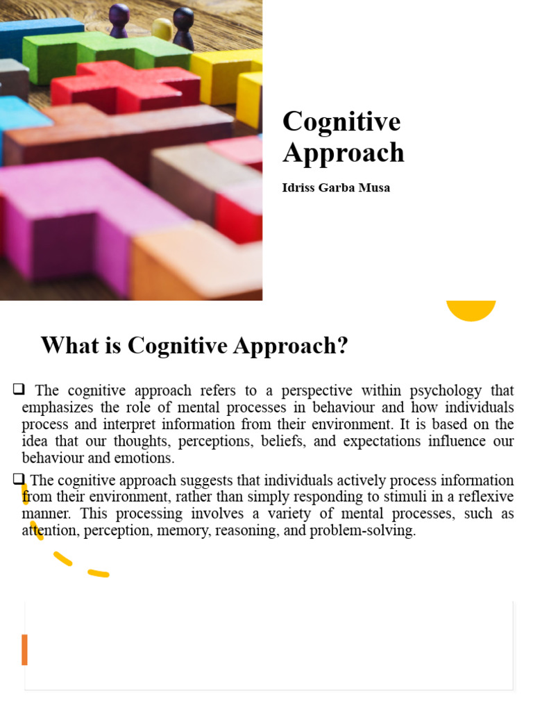 Cognitive Approach | PDF | Cognitive Psychology | Cognition