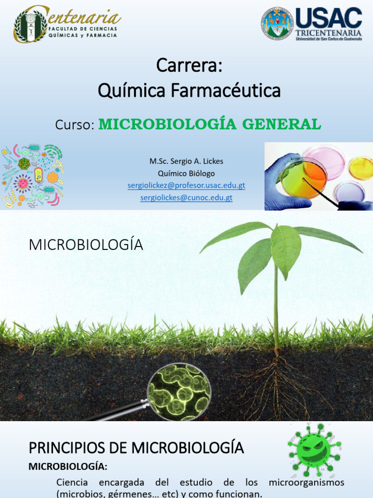 Parcial No.1 Micro | PDF | Microbiología | Las bacterias