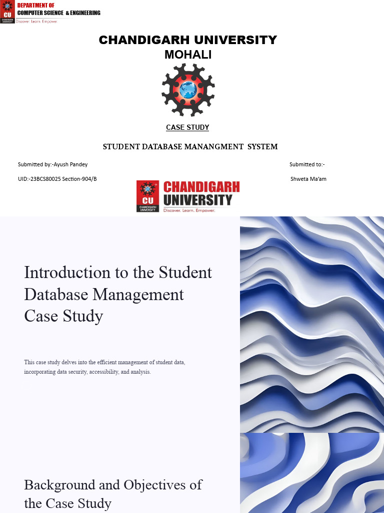 23bcs80025 Dbms Case Study | PDF | Databases | Data Science