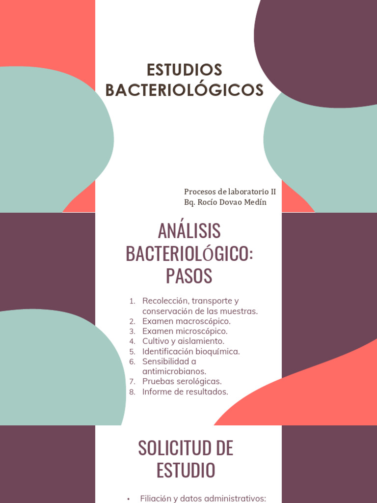 Clase 3-procedimientos en bacteriología | PDF | Microbiología | Agar
