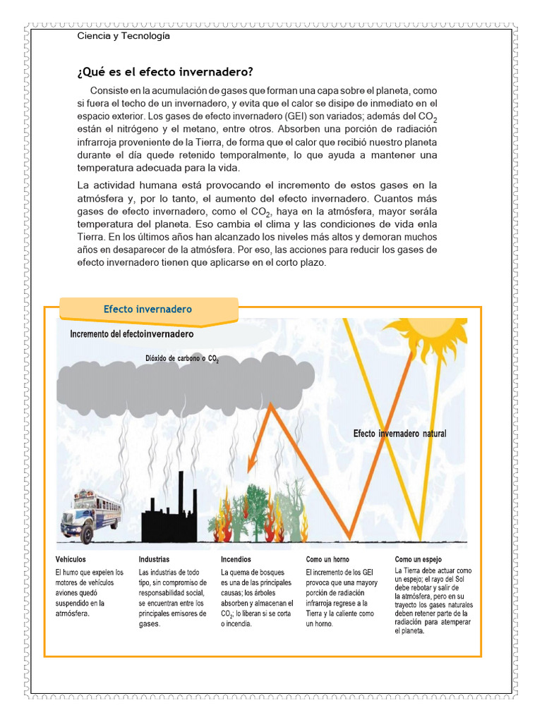 El Efecto Invernadero Pdf