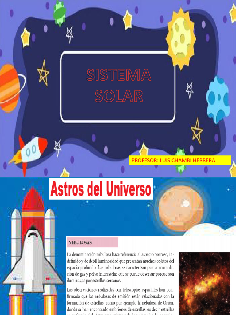 UNIVERSO-PLANETAS | PDF
