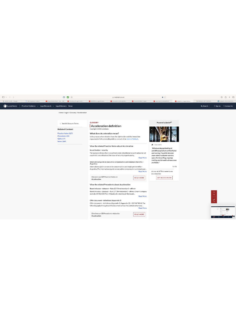 Acceleration Definition | PDF